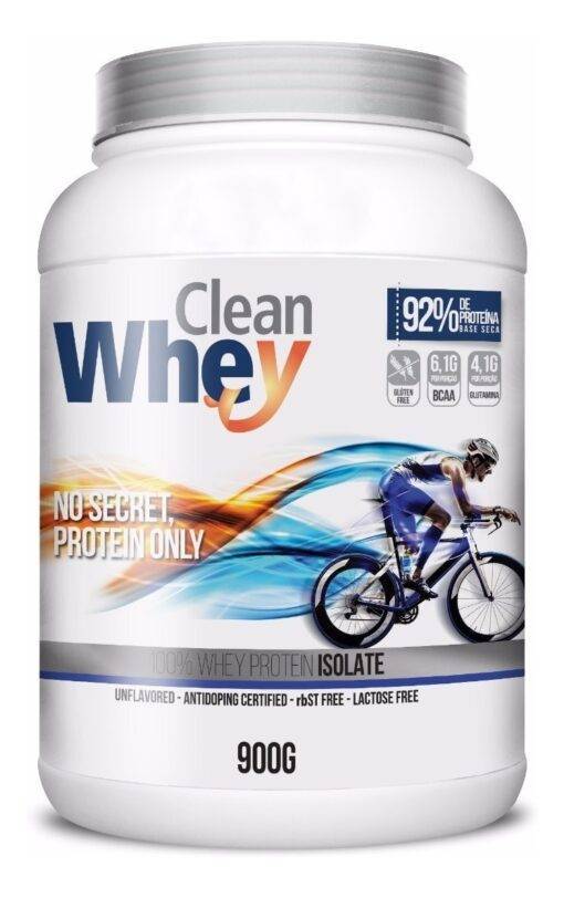 Clean Whey 900g/1,02kg Isolado – PULSE NUTRITION BR